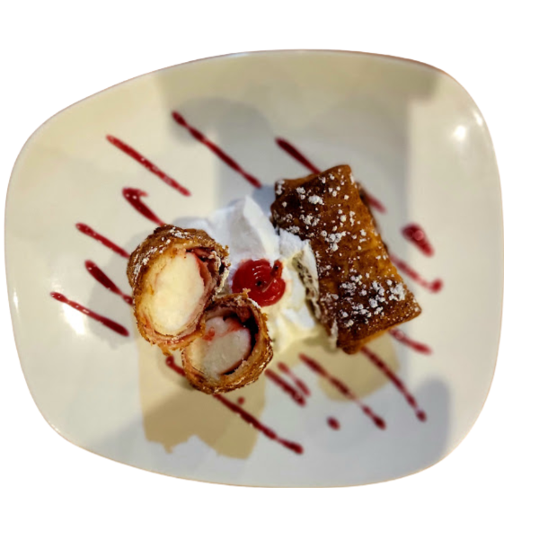 Raspberry Cheesecake Chimichangas | Jalapeños Carryout & Catering